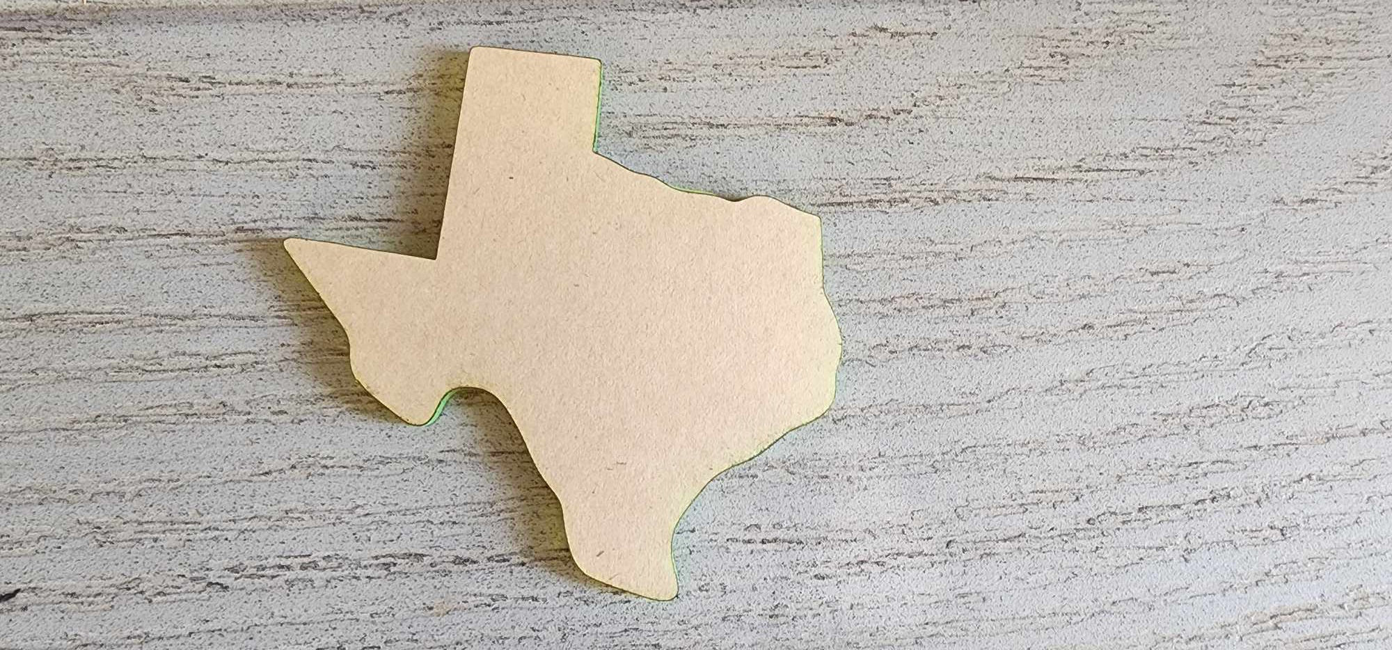 Applique Texas Shape Acrylic Template 18" thick – Warbonnet Tool Co.